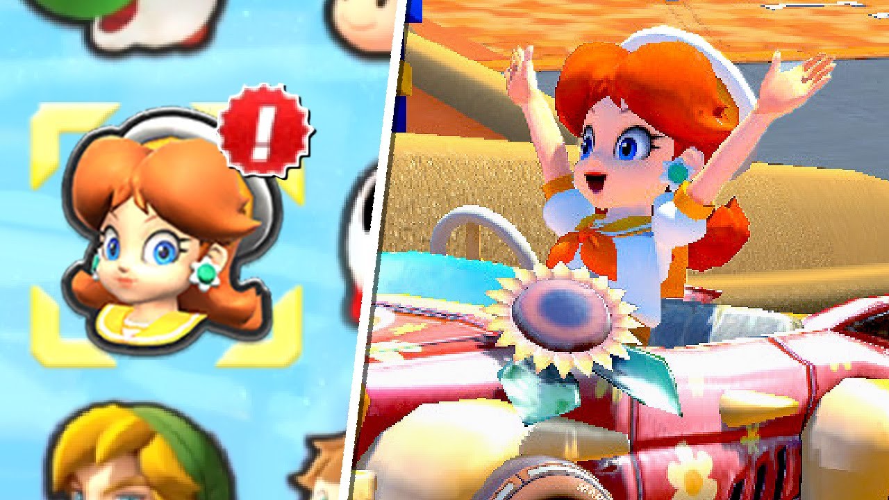 Mario Kart 8 Deluxe - Daisy (Sailor) Gameplay - YouTube