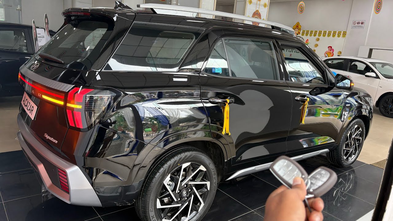New Hyundai Alcazar facelift 2024 Price, features & Signature Model New ...