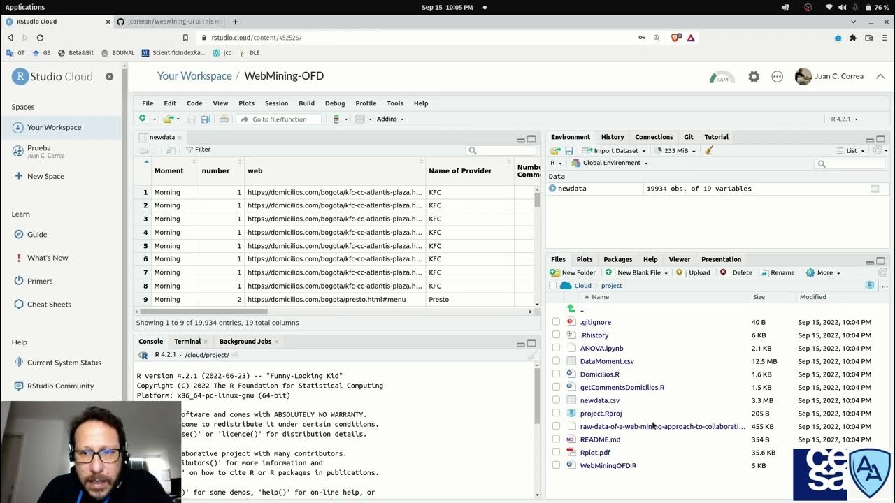 Rstudio Cloud: Primeros Pasos - YouTube