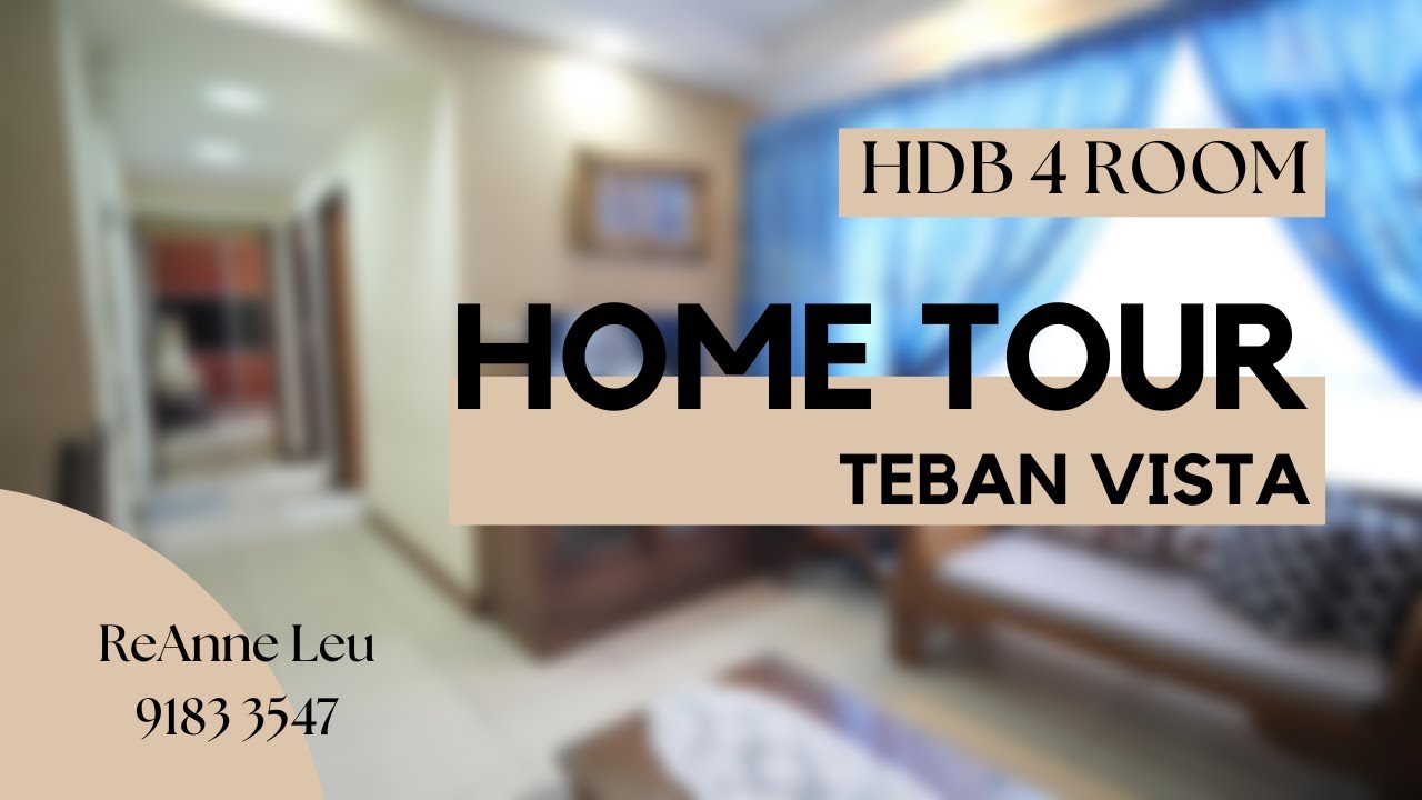 Singapore HDB - Teban Vista | 4-Room Flat - YouTube