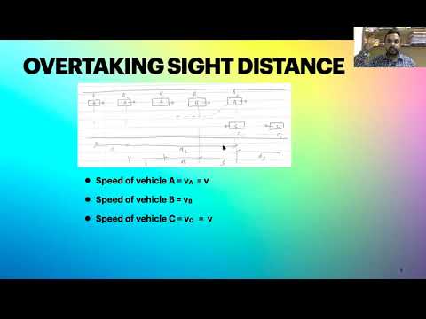 Overtaking Sight Distance - YouTube