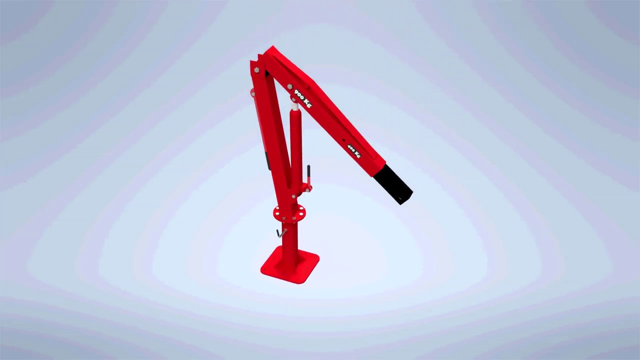 Crane Animation Inventor - YouTube