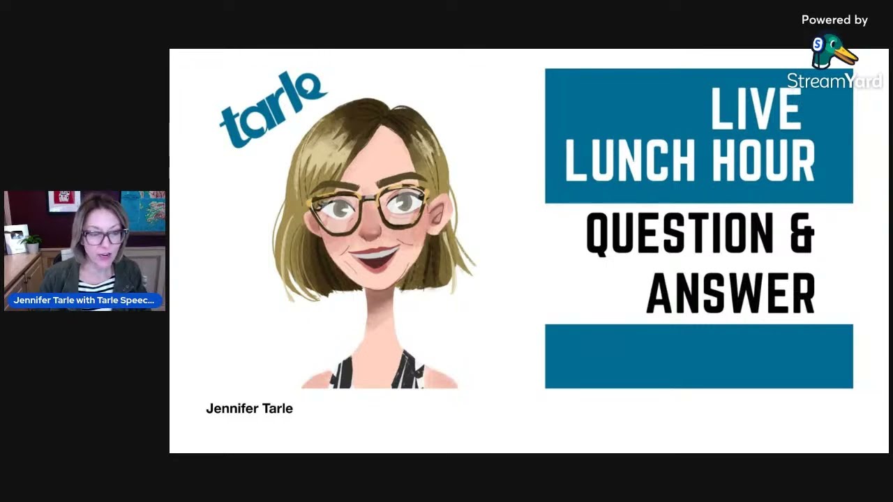Word Stress Tips - October Lunch Hour Live with Jennifer Tarle from ...