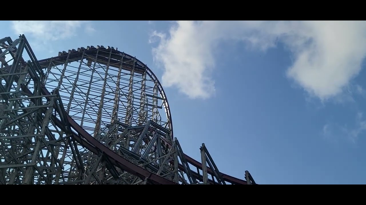 Steel vengeance first drop. - YouTube