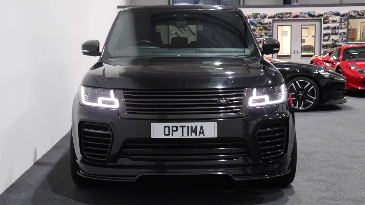 Range Rover Vogue Black Urban - YouTube