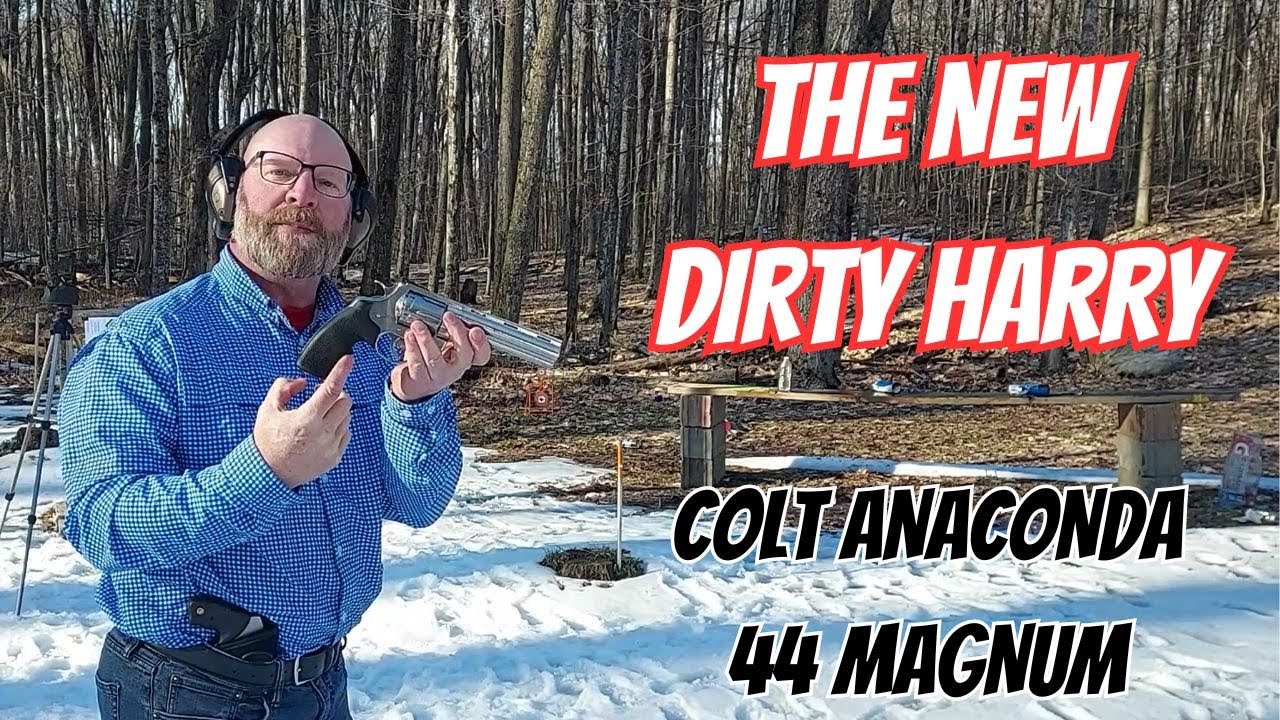 The New Dirty Harry! Colt Anaconda 44 Magnum - YouTube