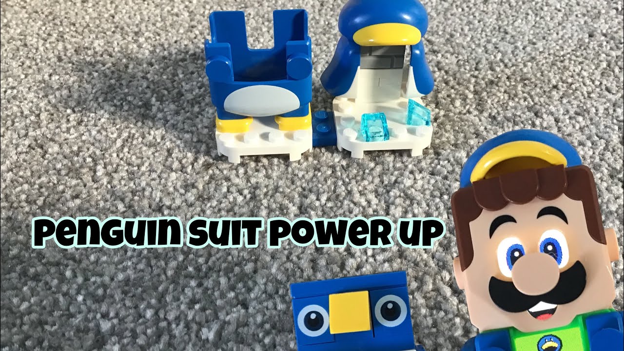 Lego super Mario penguin suit power up review - YouTube