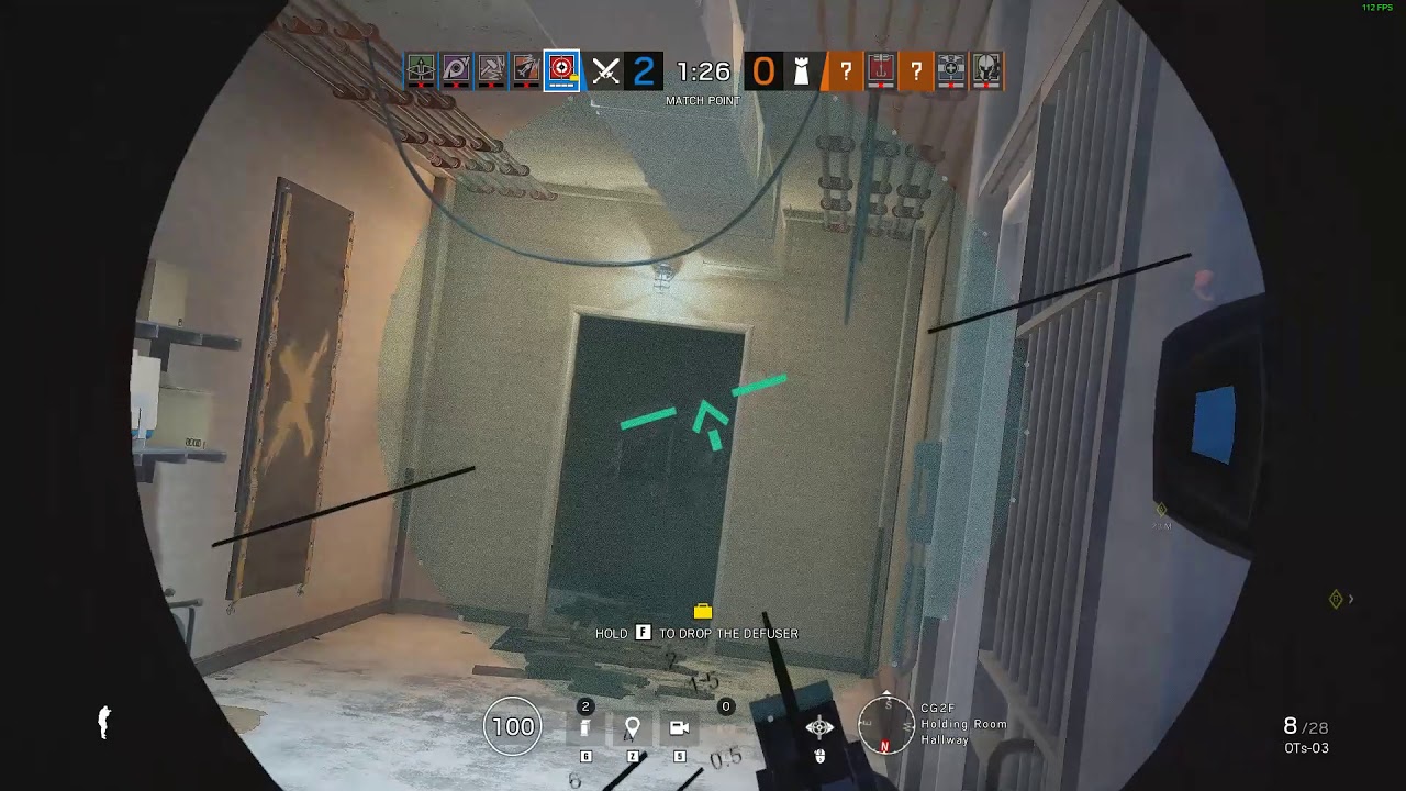 R6S: Glaz 1v4 Clutch - YouTube