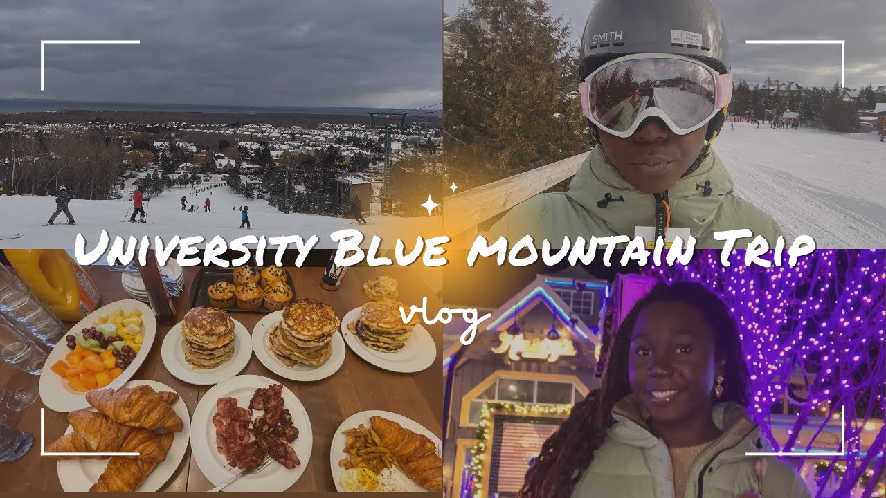 Blue Mountain Ski Trip with NO BUDGET GONE WRONG! UTSC SCAA Blue ...