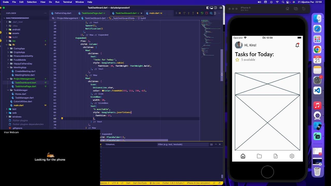 Daily Design Practice Flutter - YouTube