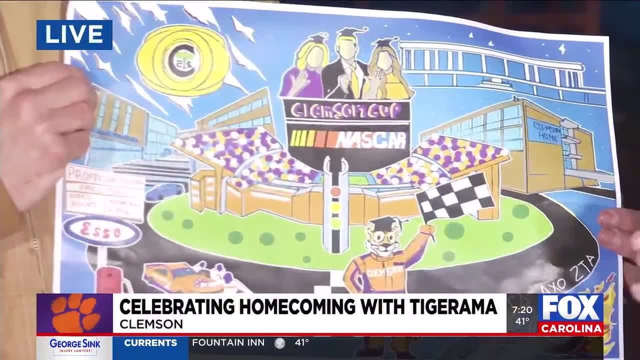 Clemson University's homecoming is underway - YouTube