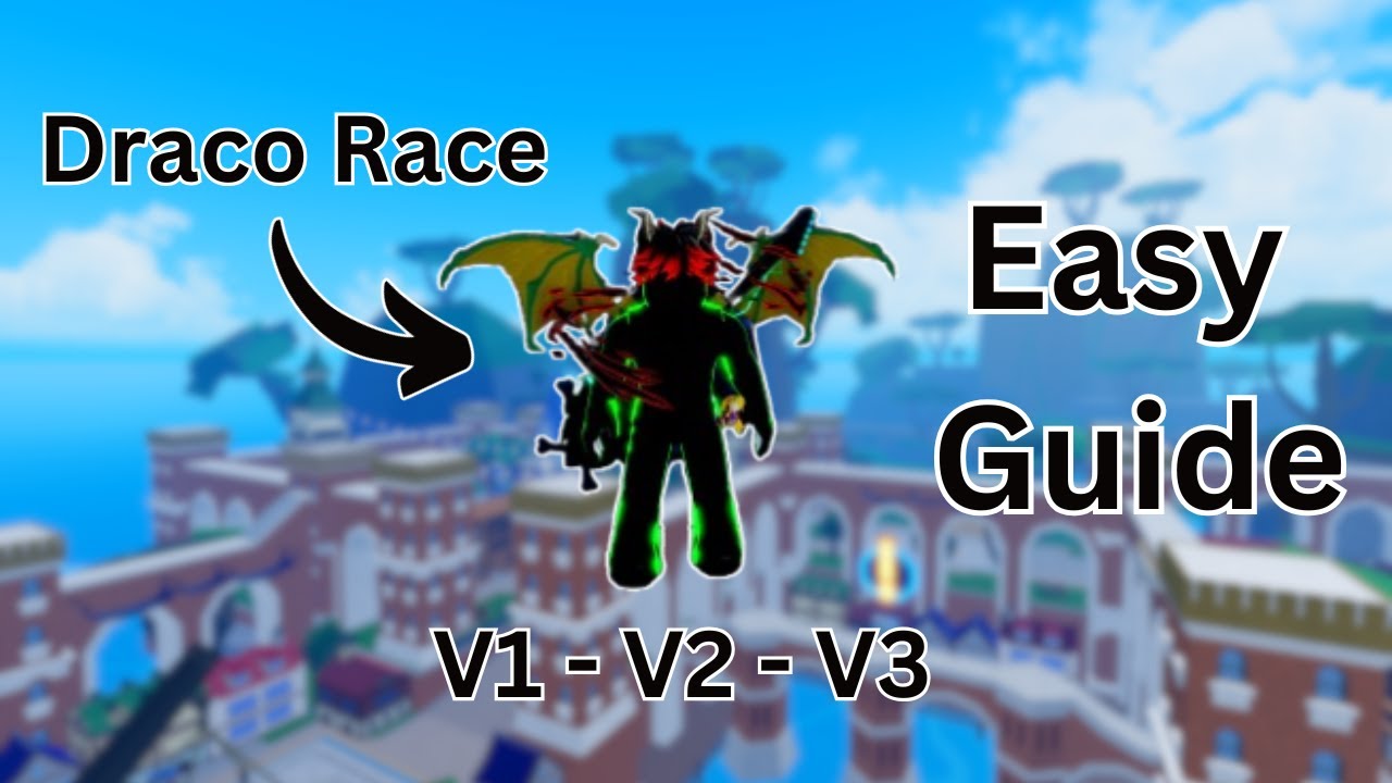 How to get DRACO RACE V1, V2, and V3! - YouTube