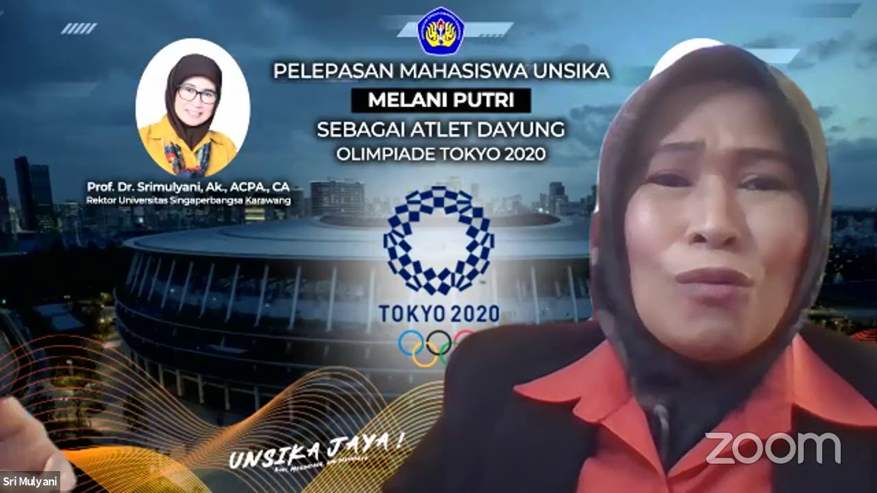 Pelepasan Atlit Olimpiade Tokyo 2021, Melani Putri - YouTube