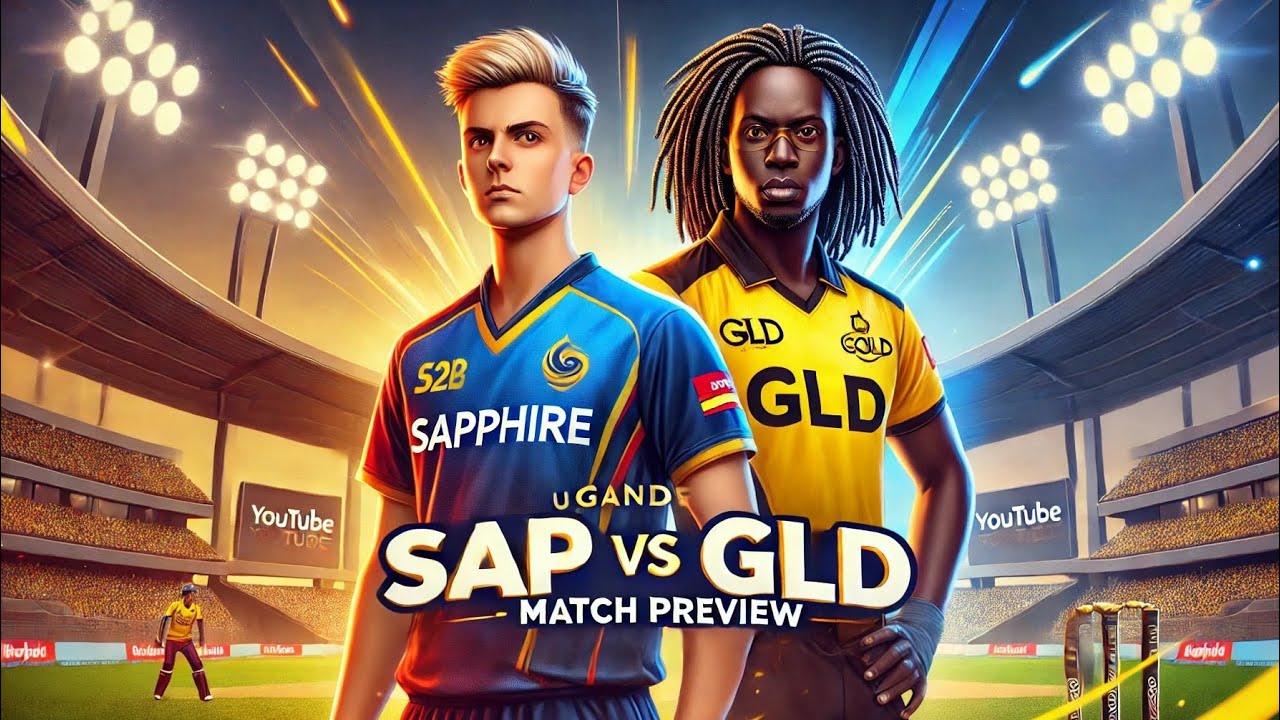 SAP vs GLD | Uganda T20 2025 | SAP, vs GLP H2H and Grand League Prime ...