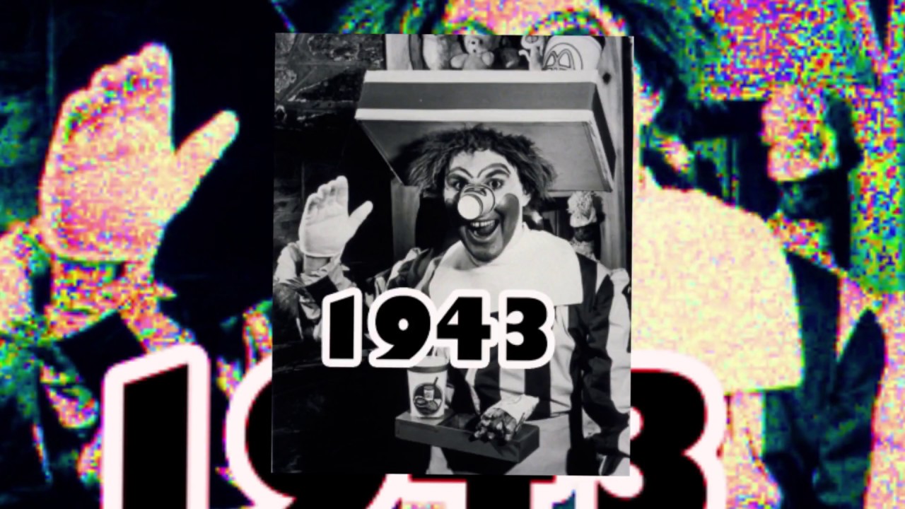 Evolution Of Ronald Mcdonald 1943 To 2018 Youtube