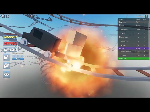 ขับรถรางส่งของกันในแมพ Roblox Cart Ride Delivery Service