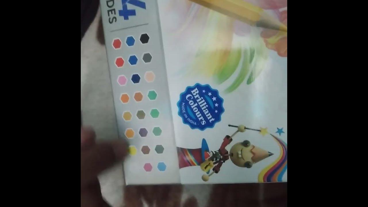 pencil color unpack part-1 - YouTube