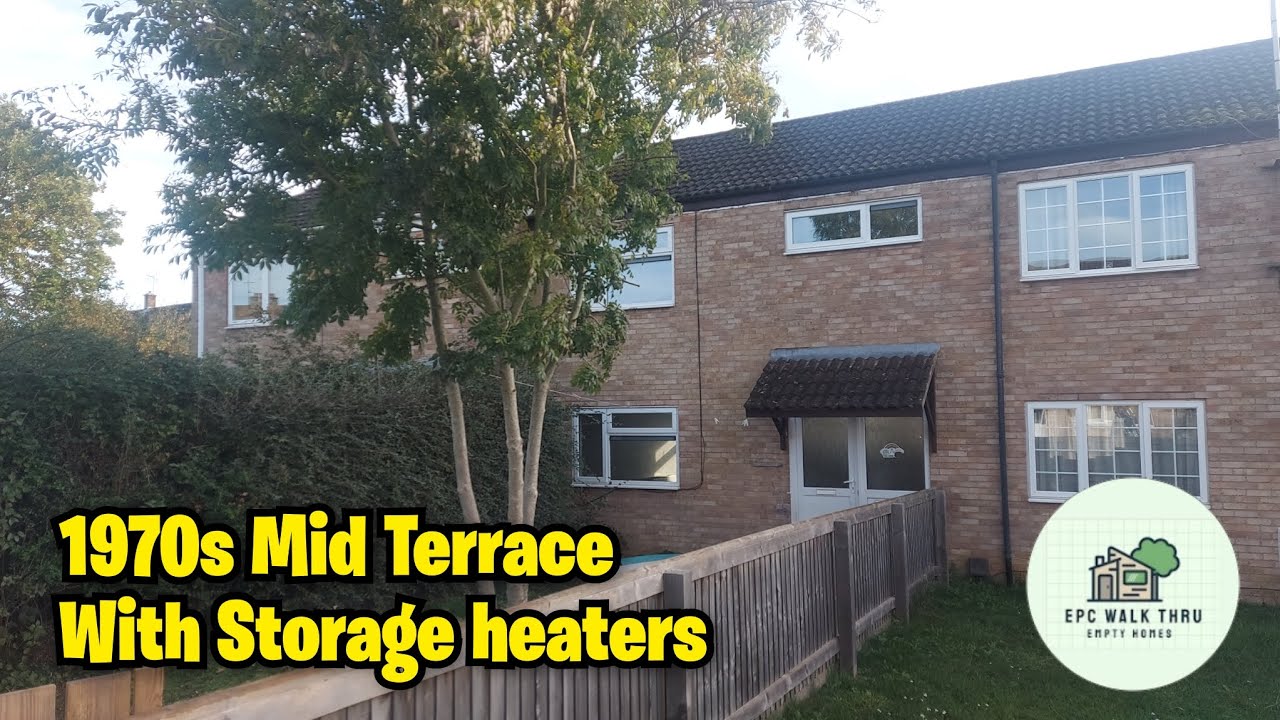 Mid Terrace 1970s House Quantum Storage Heaters EPC overview - YouTube