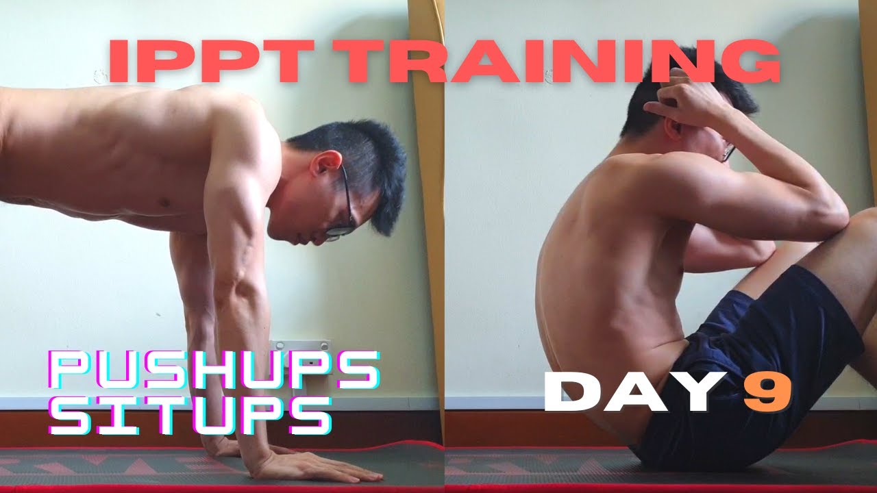 How I train for 60 push ups and 60 sit ups in 1 minute IPPT training ...