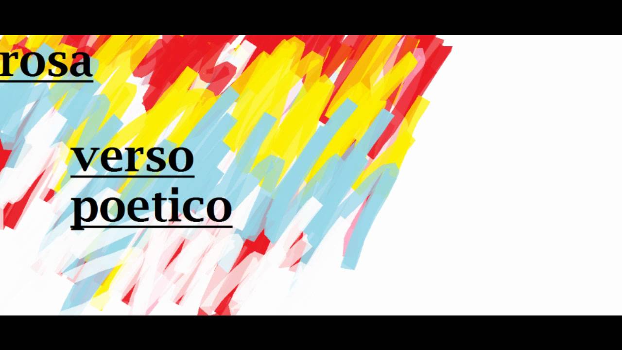 Verso Poetico- "AMO-TE" - YouTube