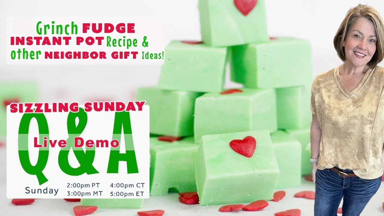 Sizzling Sunday ~ Neighbor Christmas Gift Ideas ~ Grinch Fudge and More ...