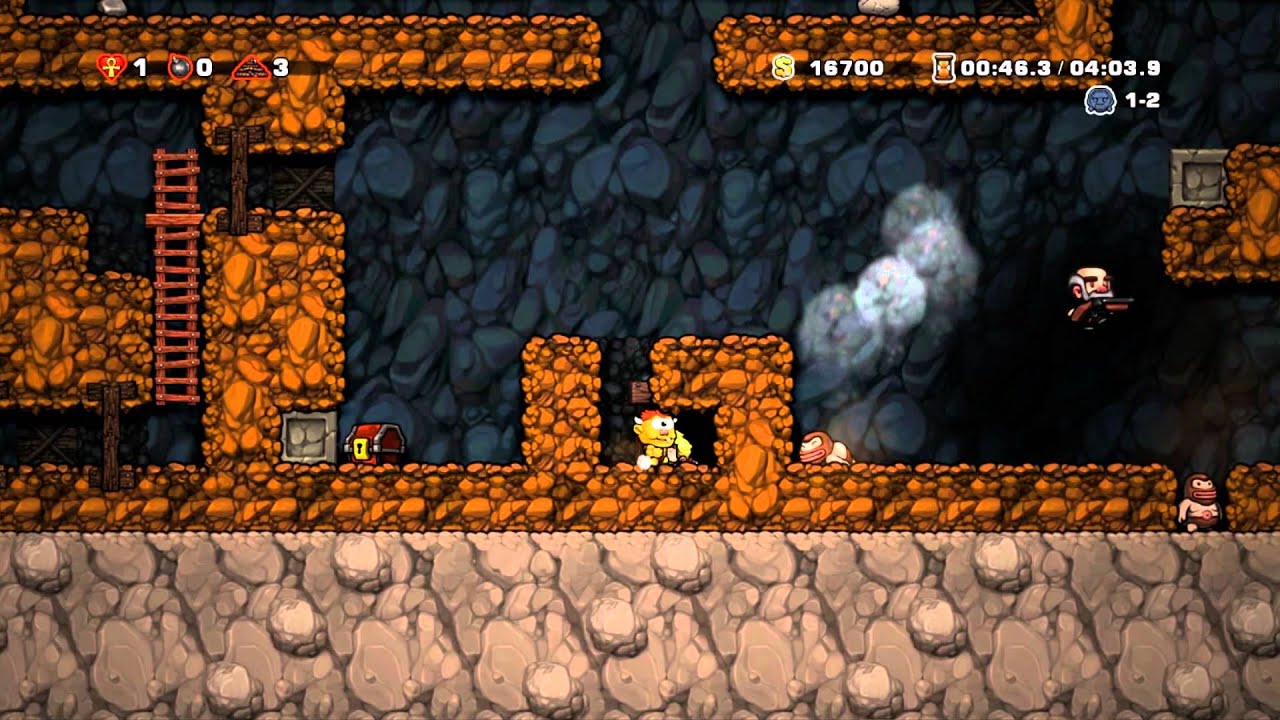 Spelunky - Custom Levels - E04 - Welcome to the Puzzle - By ...