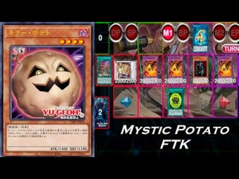 Yu-Gi-Oh! Mystic Potato FTK Combo 2023 (New VJump Promocional Card ...
