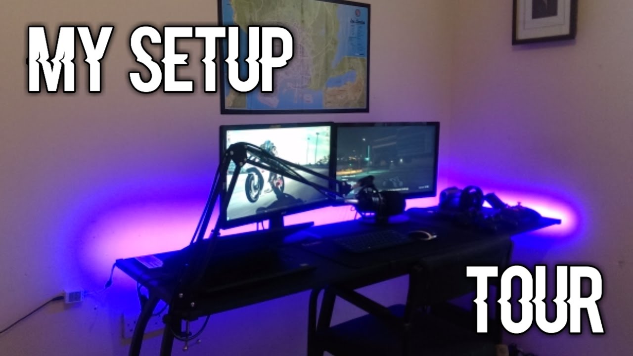 Mad 16 Year Old Gaming Setup Tour ! - YouTube