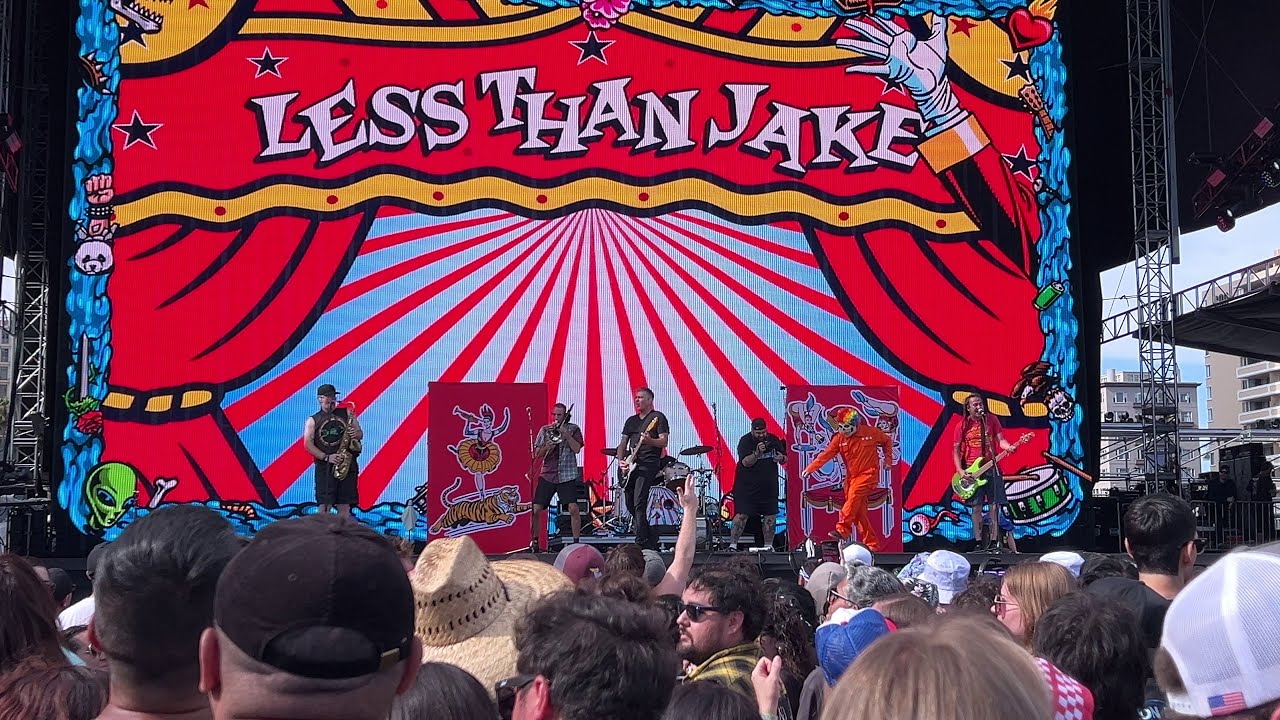 Less Than Jake · 2025-07-26 · Warped Tour @ Shoreline Waterfront · Long ...