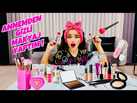 ANNEMDEN GİZLİ MAKYAJ VLOG !! ELİF SİNEM !! 
