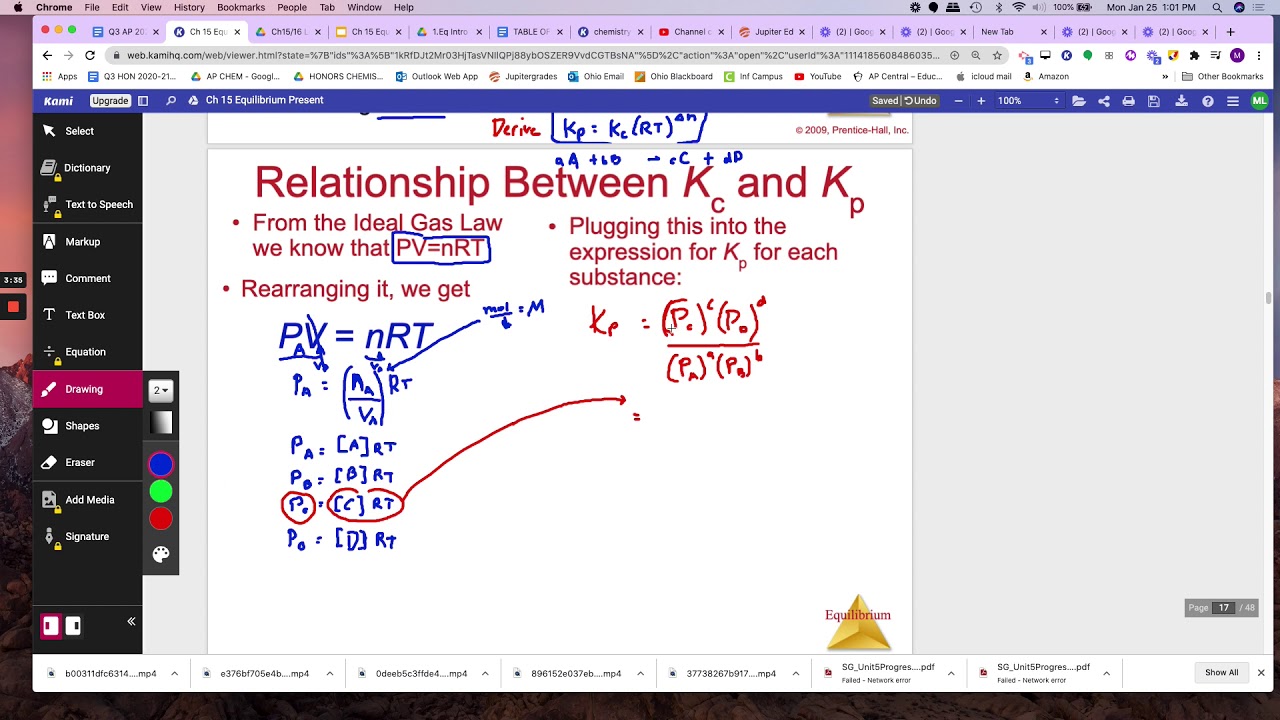 How to Derive Kp Equation - YouTube