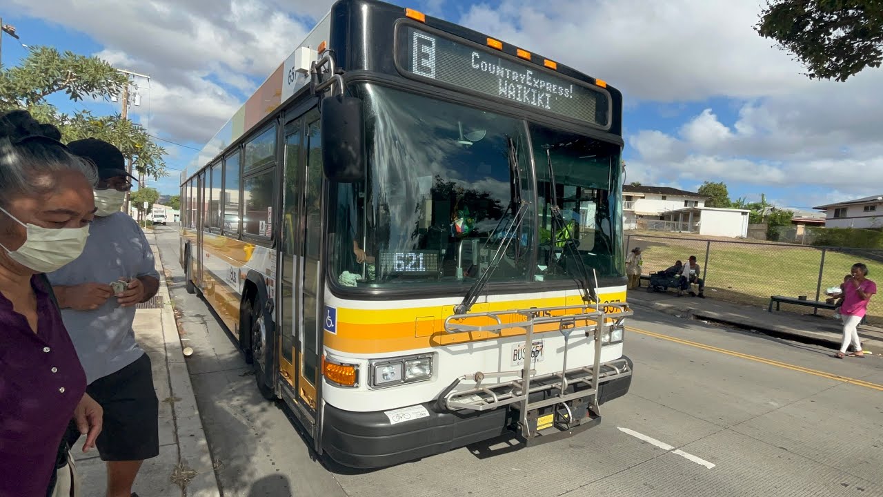 Thebus Honolulu Bus' 657 Gillig Low Floor 40' Ft Route E CountryExpress ...