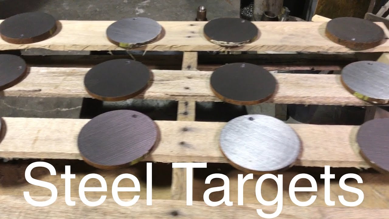 Made My Own Steel Targets - YouTube