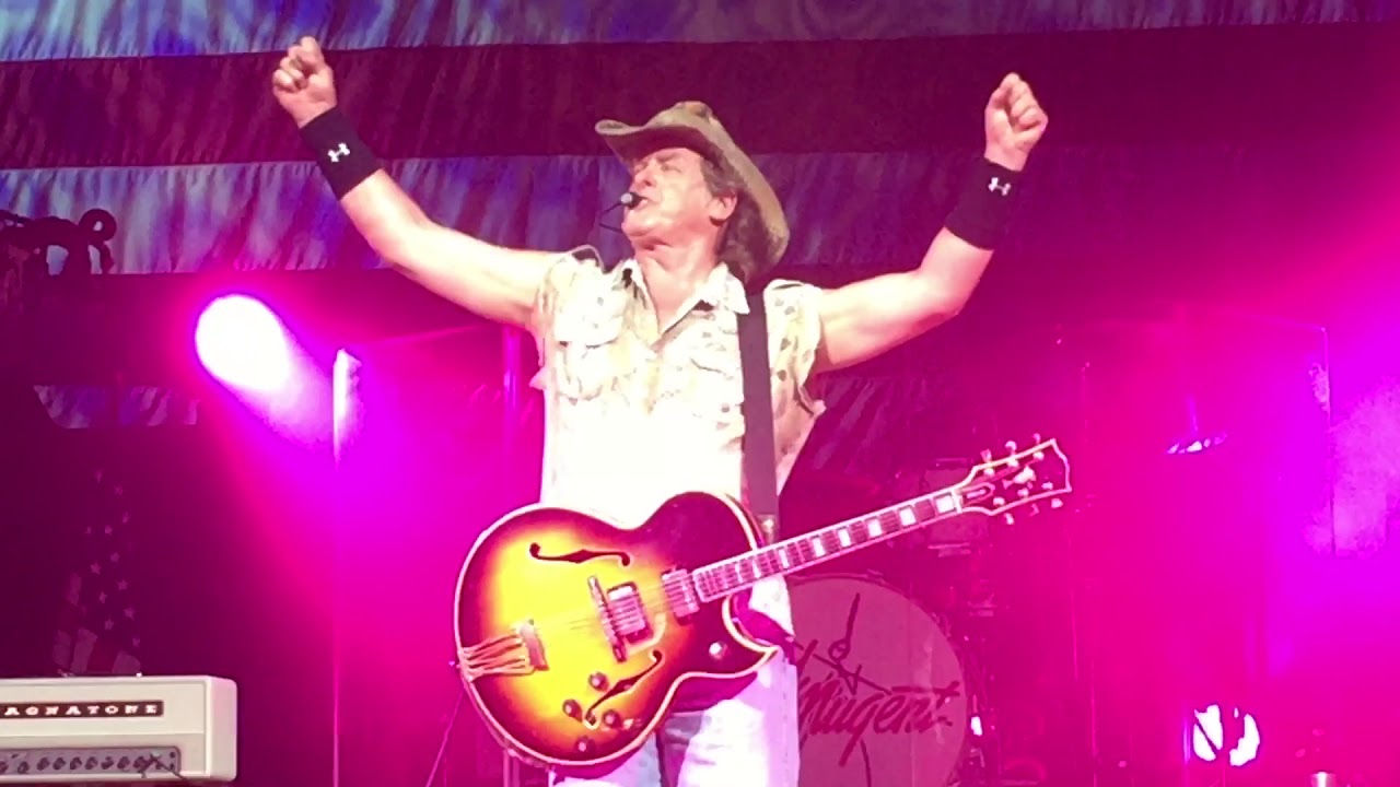 Ted Nugent - Wang Dang Sweet Poontang - Star Plaza - Merrillville, IN ...