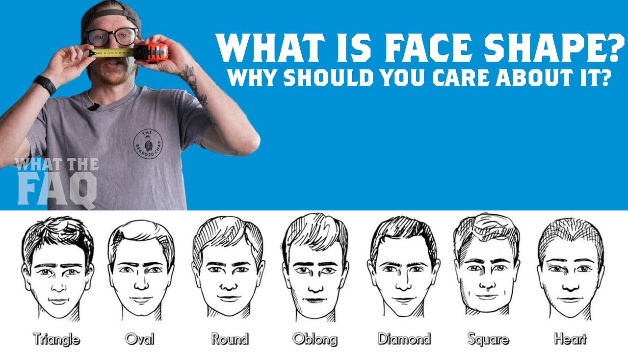 How To Know Your Face Shape. (For Men) - YouTube