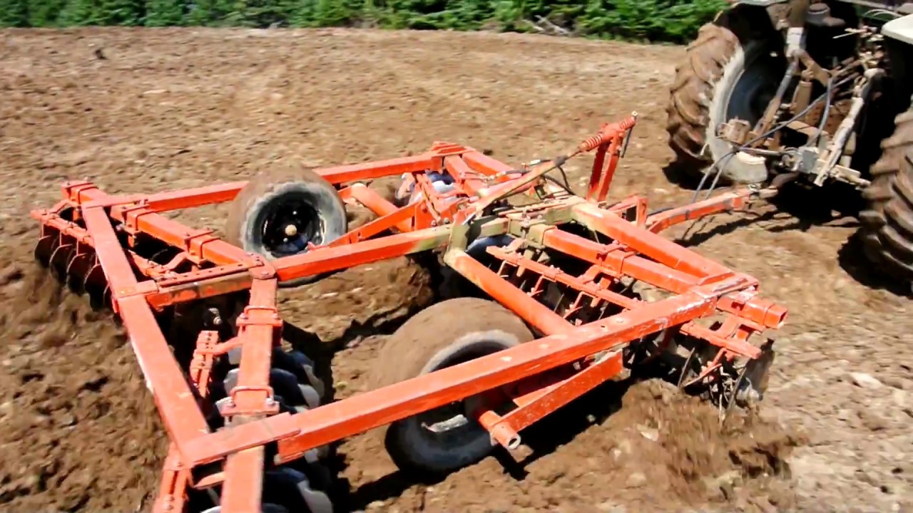 Getting a field ready for seed in August? - YouTube