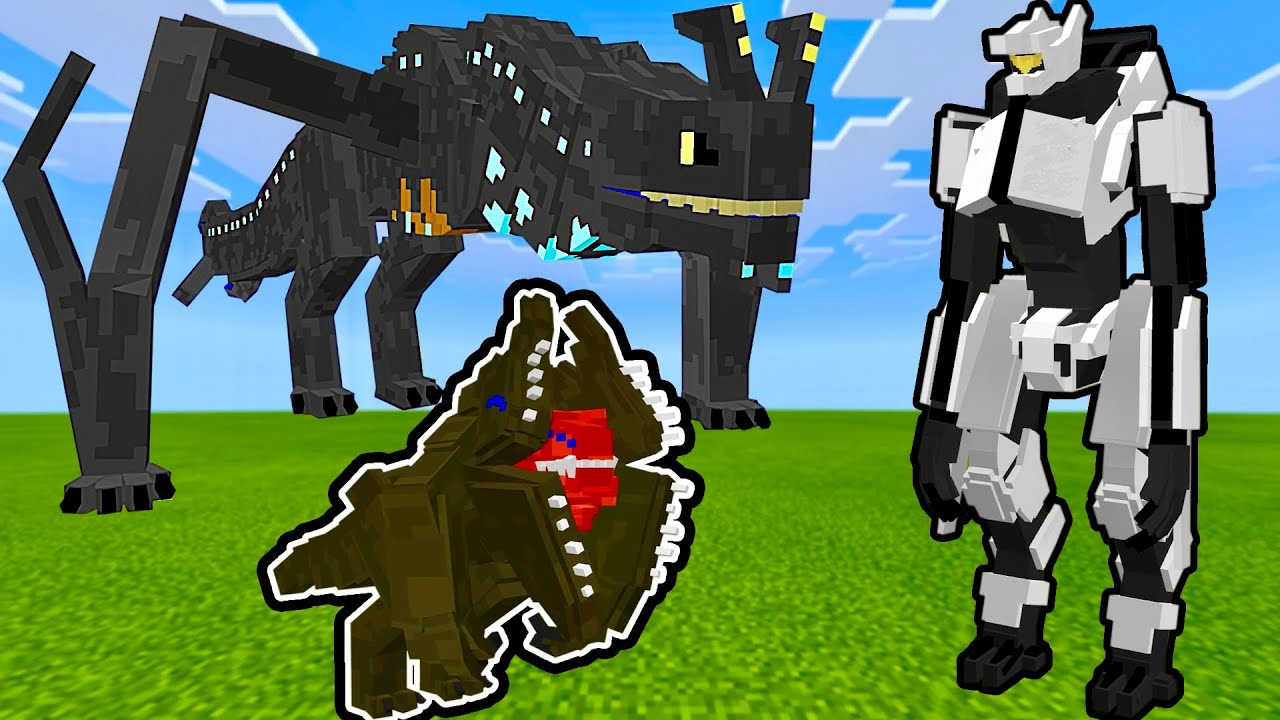 PACIFIC RIM MINECRAFT addon - YouTube