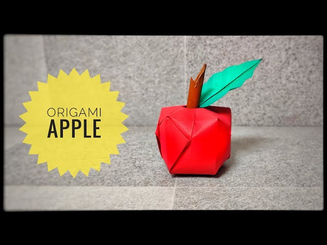 Origami Apple