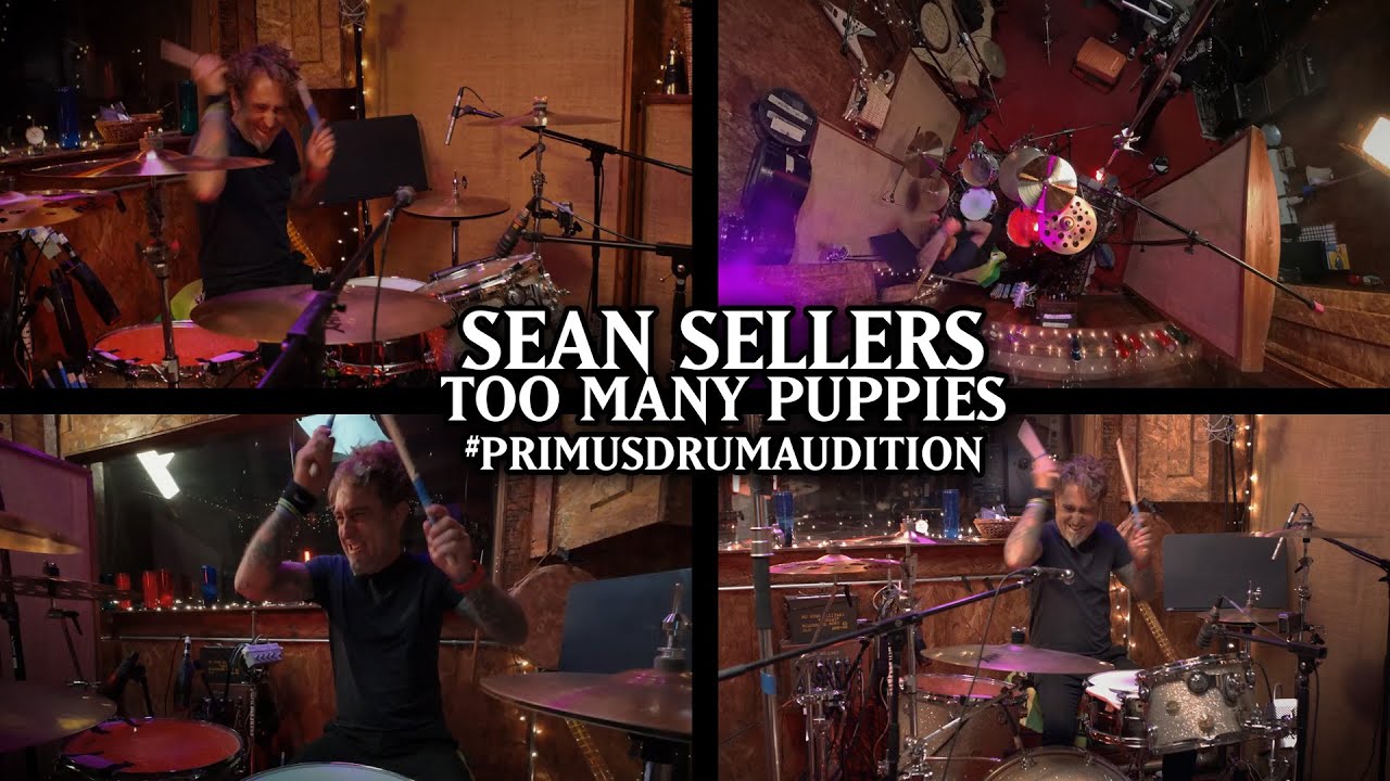 Sean Sellers - Too Many Puppies - #PrimusDrumAudition - YouTube