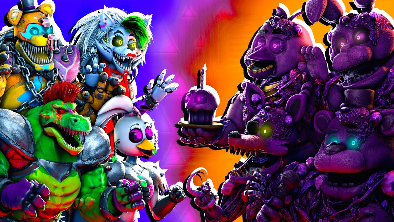 [SFM FNaF] Toxic vs DeathRock - YouTube