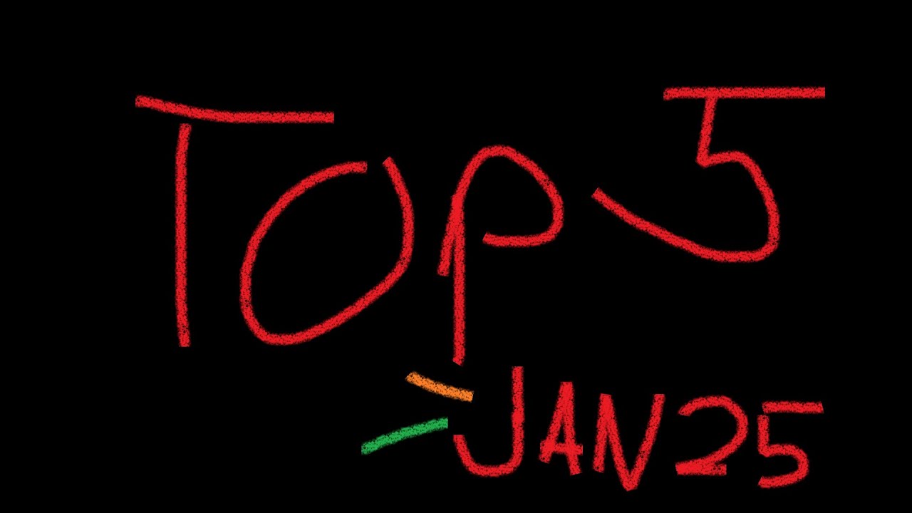 My TOP 5 albums of January 2025 - YouTube