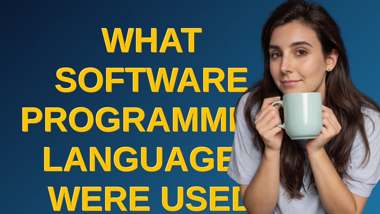 Softwareengineering: What software programming languages were used by ...