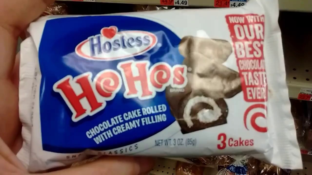 Chocolate cake Ho Hos "Hostess" - YouTube