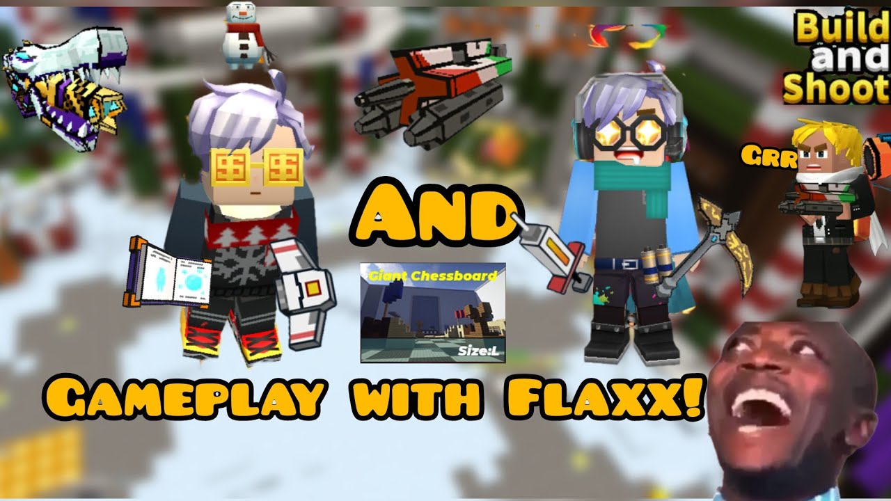 Build And Shoot Gameplay with Flaxx!!! [Blockman go] - YouTube