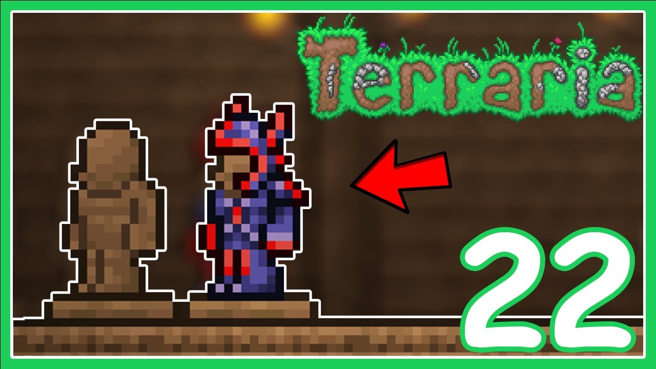 ARMOR ROOM!? | TERRARIA #22 - YouTube