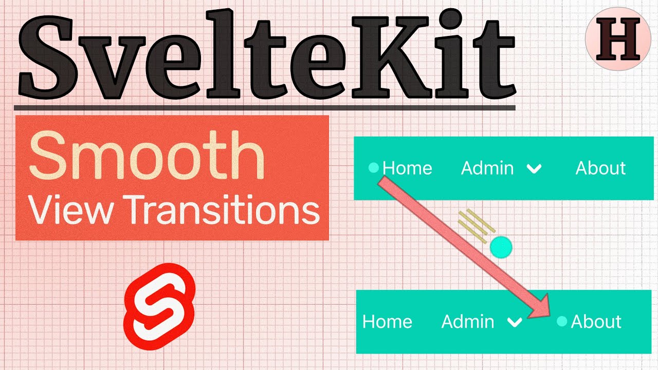 Smooth Page View Transitions In Sveltekit Youtube