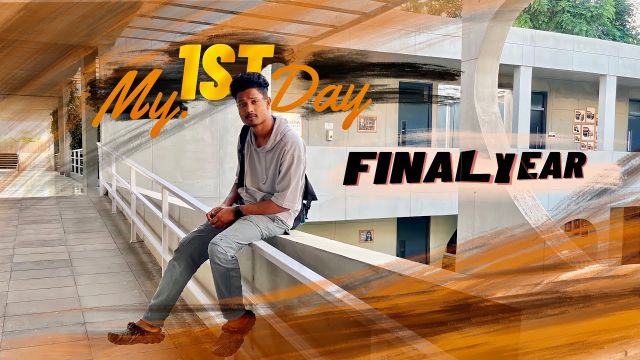 FIRST DAY IN FINAL YEAR 🔥 | FASHION DESIGN STUDENT 👨‍🎓 | చాల ఉన్నాయి ...