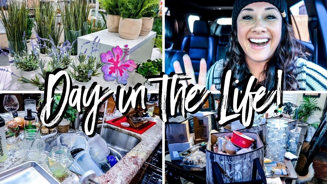 DAY IN THE LIFE VLOG | Shopping, Thrifting, Errands & Cleaning...all ...