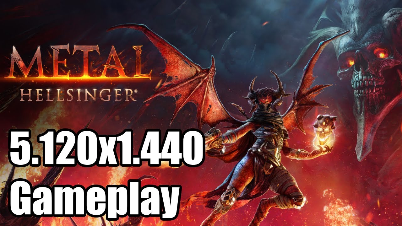 Metal Hellsinger Demo Ultrawide Gameplay [5120x1440] [32:9] - YouTube