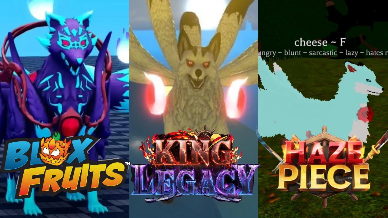 Obtaining Kitsune Fruit in EVERY Roblox One Piece Game.. - YouTube